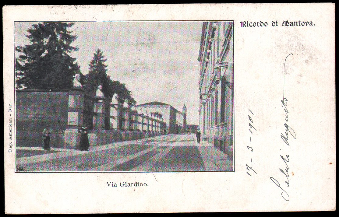Collezionismo | Articolo | MANTOVA - VIA GIARDINO - VIAGGIATA